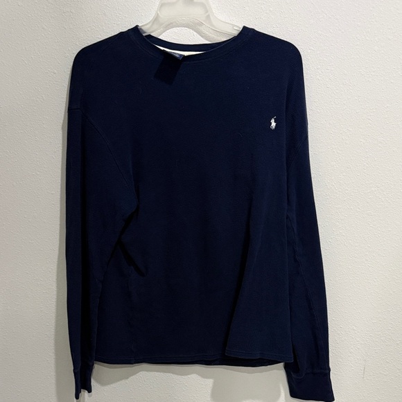 Polo Ralph Lauren | Shirts | Mens Navy Polo Thermal Shirt | Poshmark